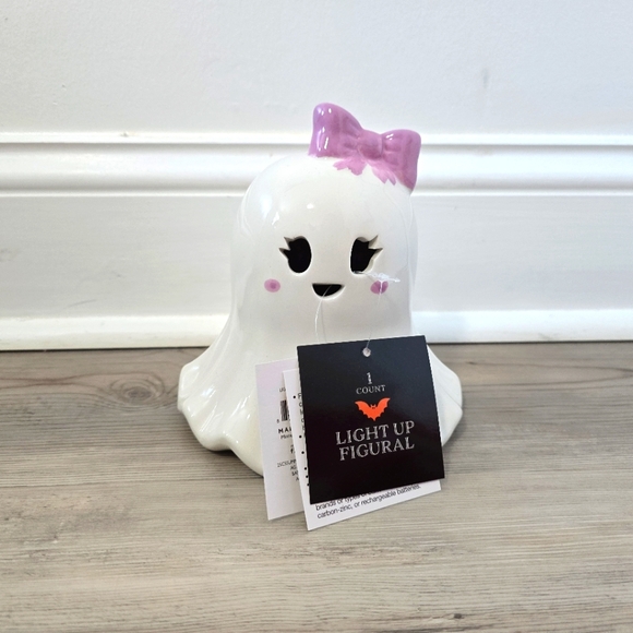 Holiday | Target Bullseye Playground 225 Halloween Ghost With Bow Light ...
